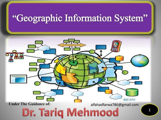 Basic of Geographic Information System (GIS) | PPTX