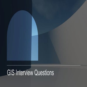 GIS Interview Questions.pptx