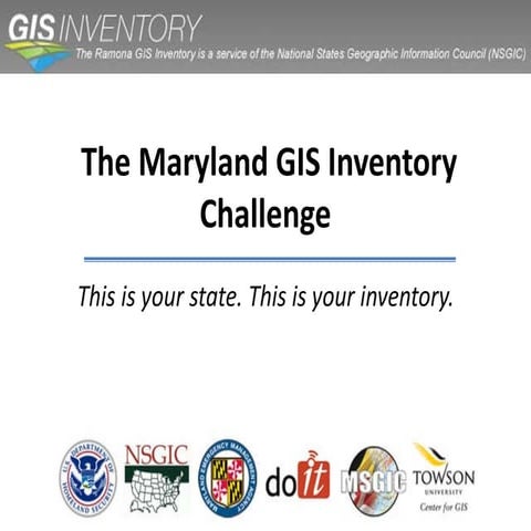 GIS Inventory TUgis2011 Presentation | PDF