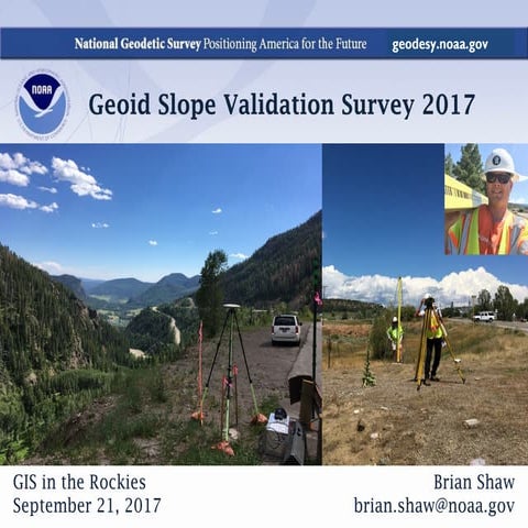 2017 PLSC Track: Geoid Slope Validation Survey | PPT