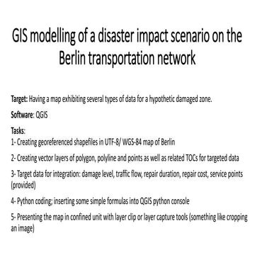 GIS modelling of a disaster impact scenario on.pptx