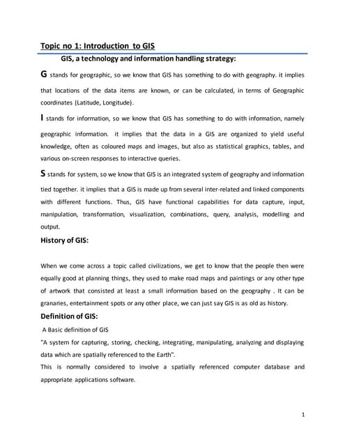 Components Of Gis Pptx Databases Computer Software And Applications