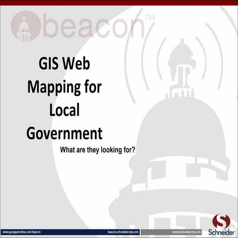 GIS Web Mapping for Local Government | PPT