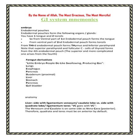 Hematology mnemonics | PDF