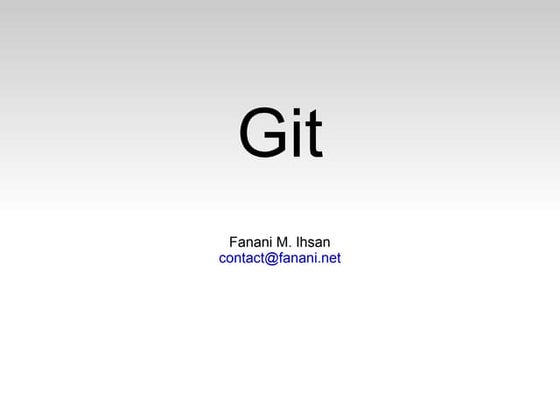 Git Cloud Computing Part 1 Ppt 4112