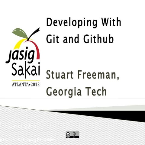 Developing with Git and Github | ODP | Web Development | Internet