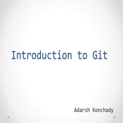 Git Basic Commands Pptx Computing Technology And Computing