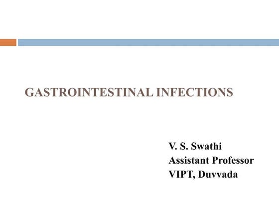 Gastroenteritis ppt | PPT
