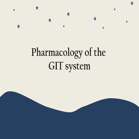 Pharmacology powerpoint git drugs | PPT