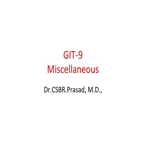 Git 9-csbrp | PPT | Digestive Disorders | Diseases and Conditions