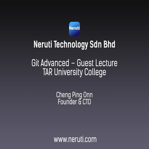 Git Advanced | PPT