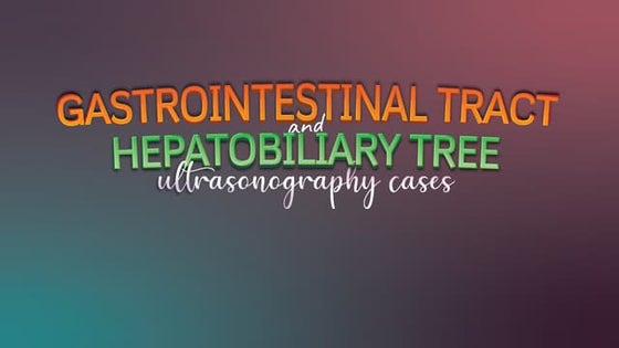 Gall bladder Ultrasound | PPT | Pregnancy | Reproductive Health