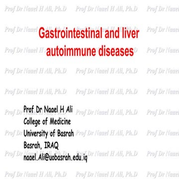 GIT 25.pptx Gastrointestinal Immune dis. | PPT