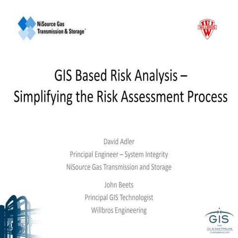Willbros GITA Presentation on GIS-Based Risk Assessment | PPTX