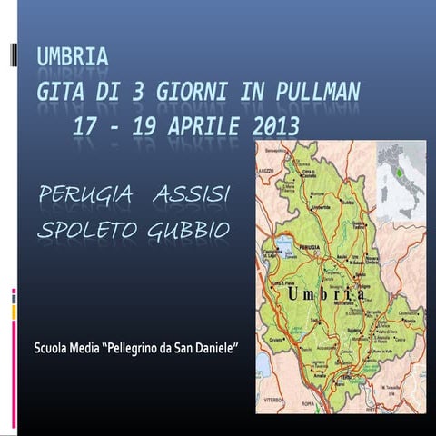 Gita in umbria | PPT