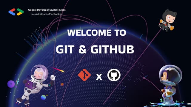 Git And Github Info Session Ppt