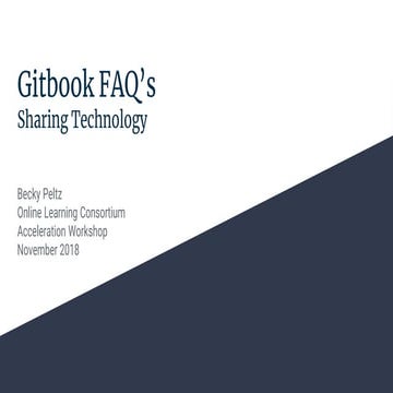 Gitbook Publish Faq Ppt