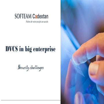 Git dvcs and Information Security Review | ODP