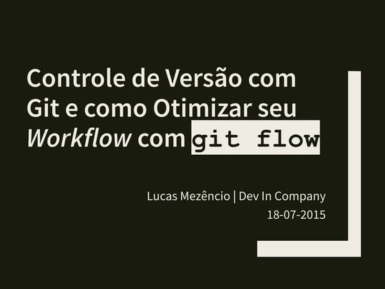 Git flow for daily use | PPT