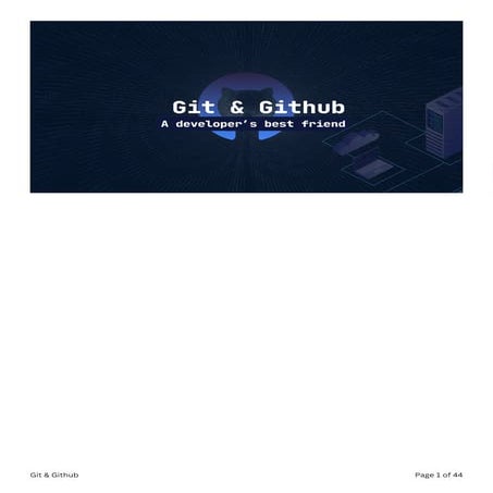 git and github | PDF | Web Development | Internet