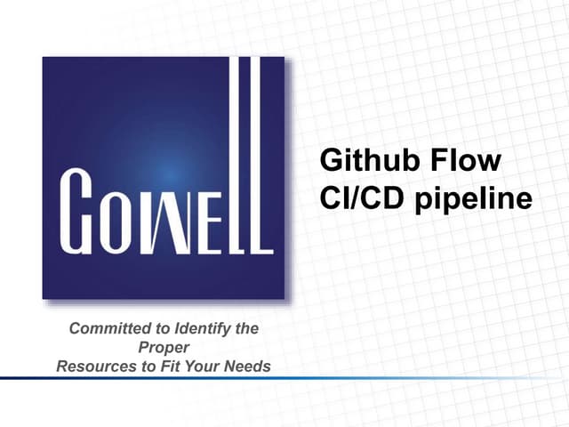 Github Cicd Pipeline Powerpoint That Tells You How To Do Cicd Pipeline