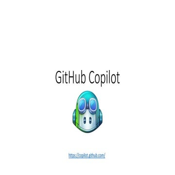 Github copilot | PPT