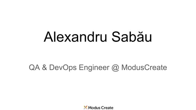 Clujdevops Meetup Github Enterprise Ppt