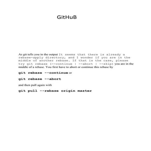 Git hub note | PDF