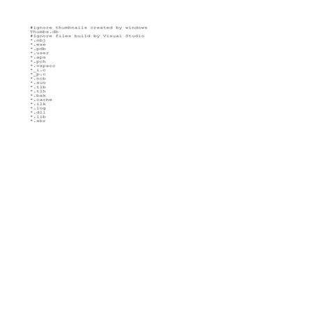 Gitignore global | TXT