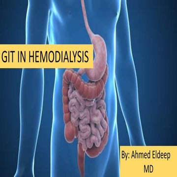 GIT in Hemodialysis | PPTX