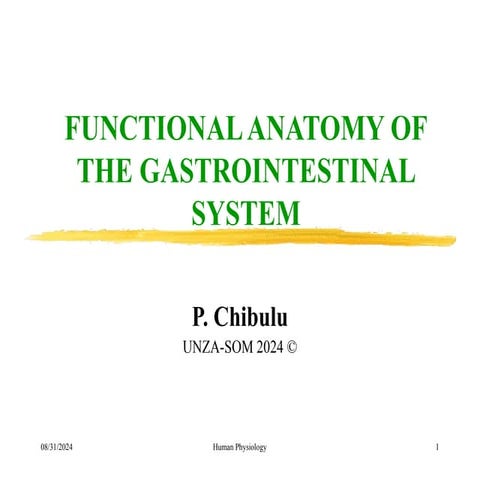 DIGESTIVE SYSTEN INTRODUCTION.pptx GIT PHYSIOLOGY | PPTX