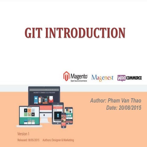 Git Introduction | Magenest | PPT