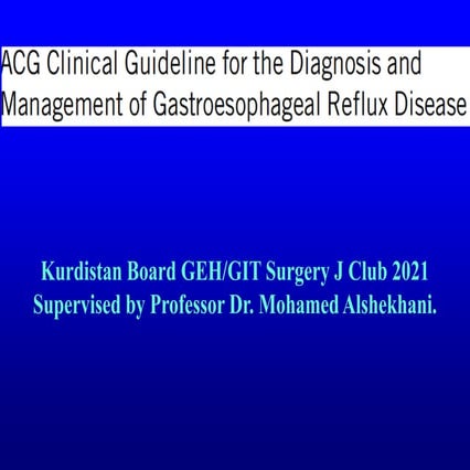 Git j club gerd acg guides21 | PPT