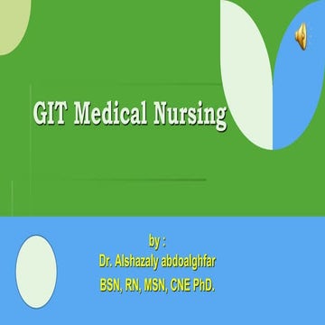 GIT LECTURE 5 Gastritis nursine care.pptx