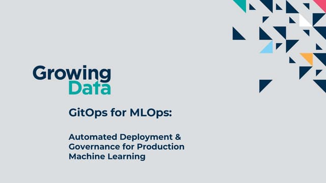 Gitops For Production Machine Learning Deployments With Kubeflow Ppt 6474