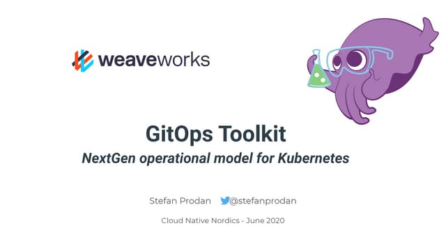 Gitops Toolkit Cloud Native Nordics Tech Talk Ppt