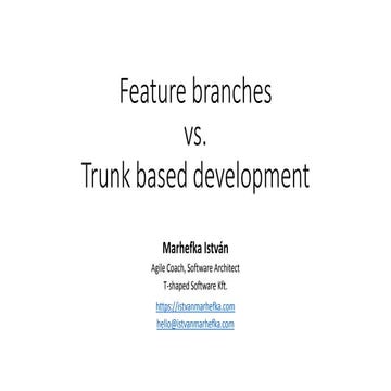 Gitflow Vs Trunk Based Development Ppt 5990