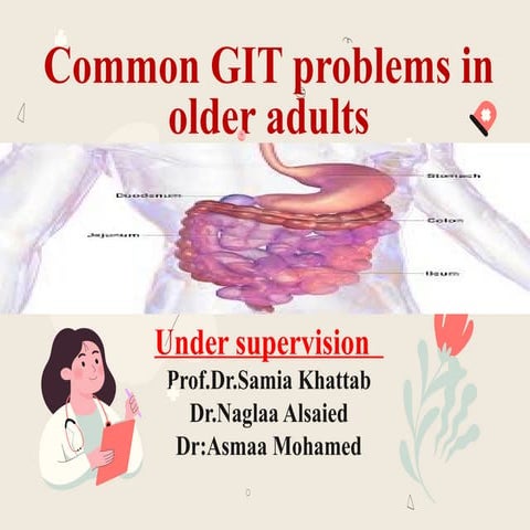 The Aging Gastrointestinal Tract | PPTX