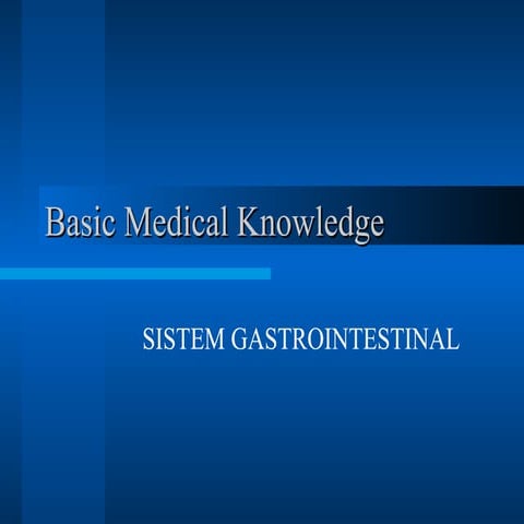 Comprehensive Overview of the Human Gastrointestinal System and ...