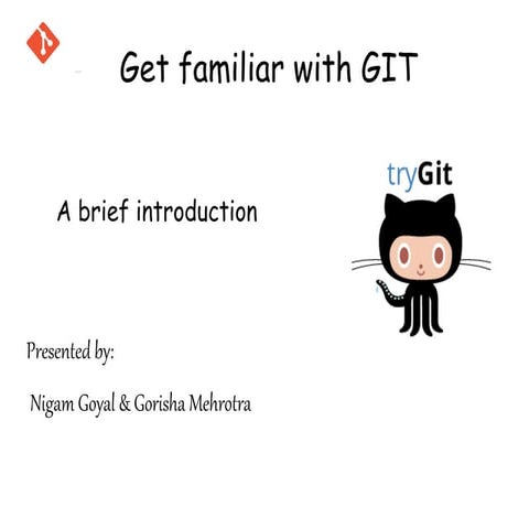 Get Familiar With Git | ODP