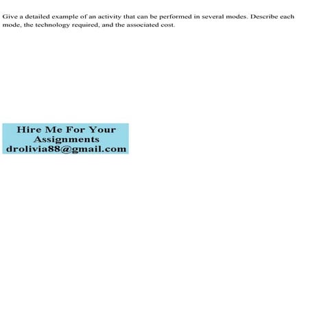 Give a detailed example of an activity that can be performed in seve.pdf
