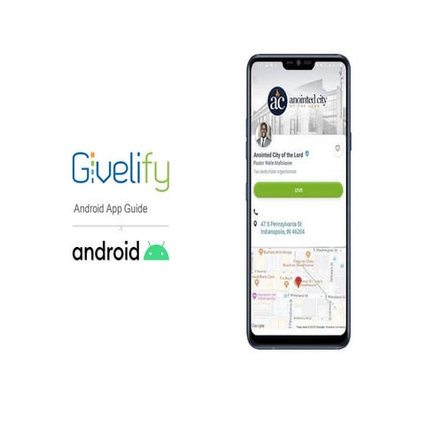 Android Guide for the Givelify Mobile Giving App | PPT