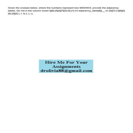 Given the crosses below where the numbers represent box MDD.pdf