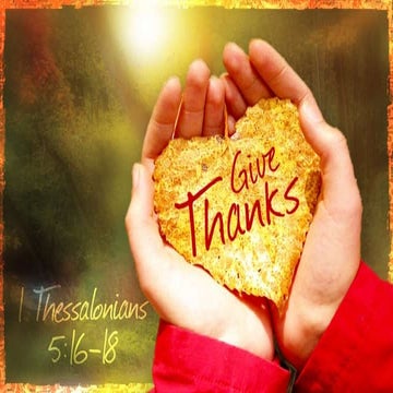 Give thanks | PPTX