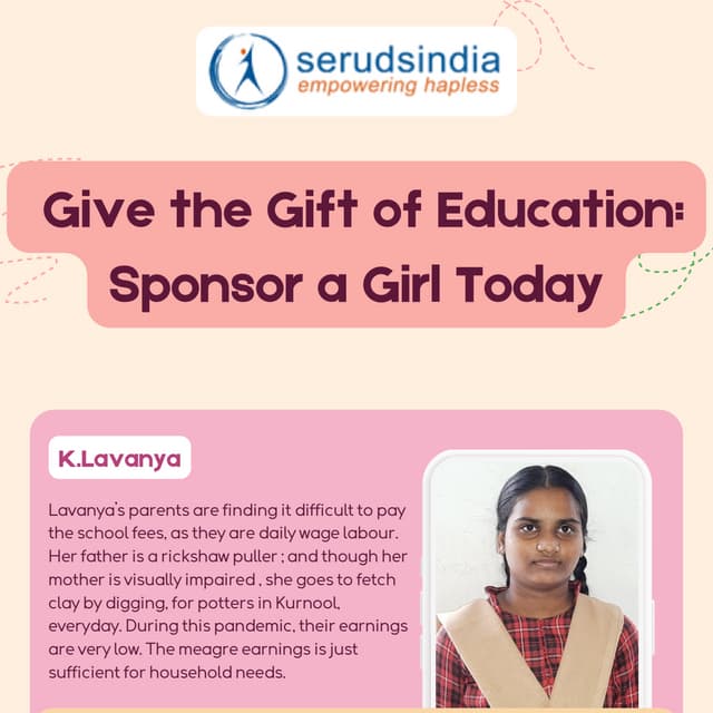 Give the Gift of Education: Sponsor a Girl Today | PDF