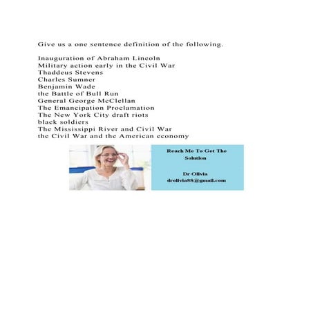 Give us a one sentence definition of the following. Inaugurati.docx