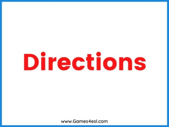 Giving directions | PPT