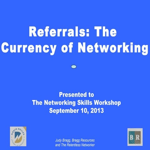 Giving a Good Referral | PPT