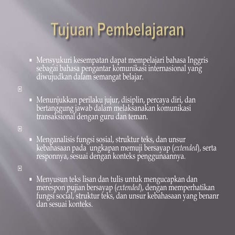 Giving complements | PPTX