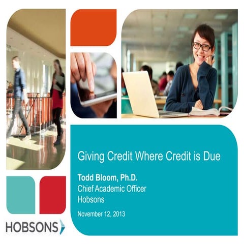 Giving credit where credit is due | PPTX